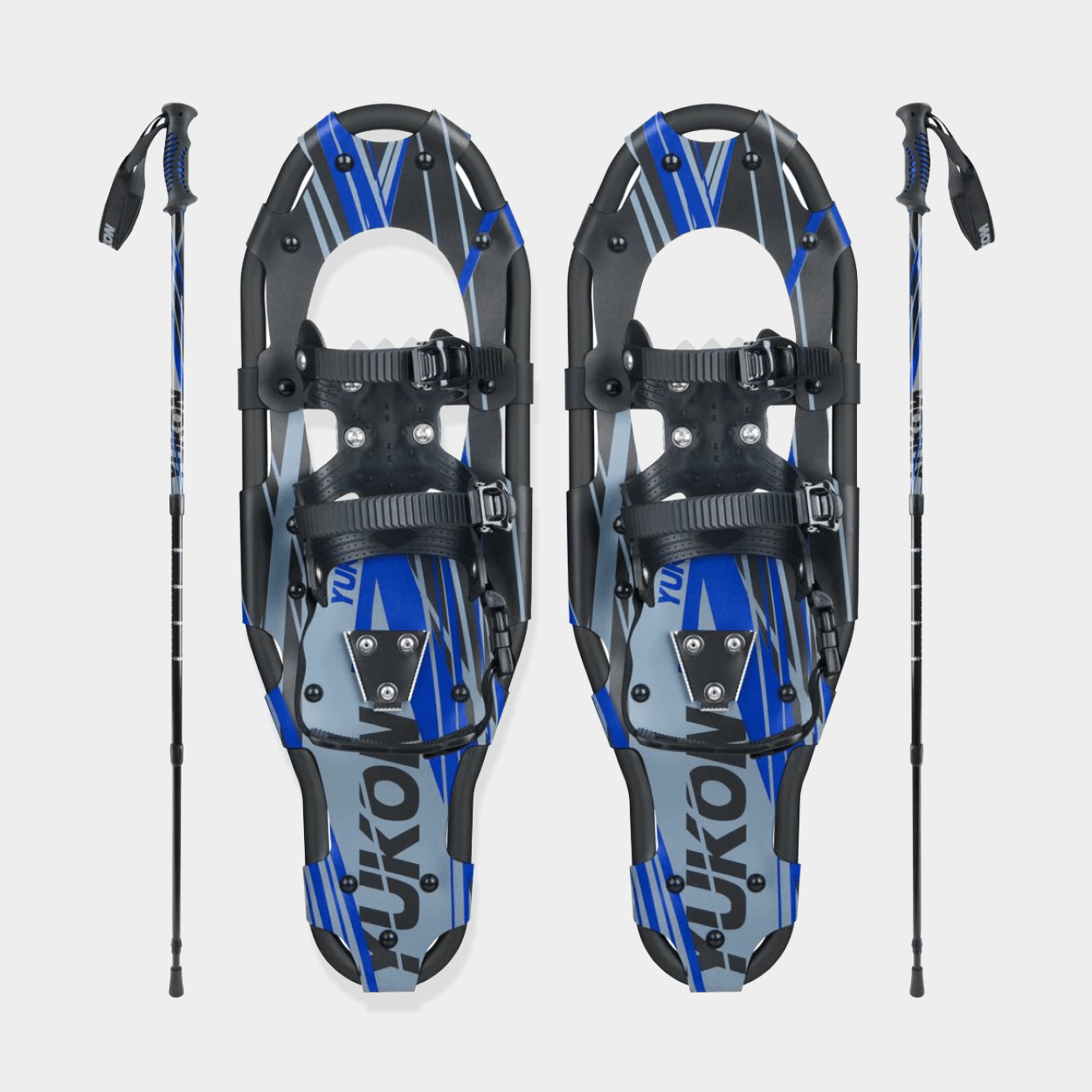 Trio raquettes à neige Yukon, bâtons de marche et sac - DENALI - Dépôt ...