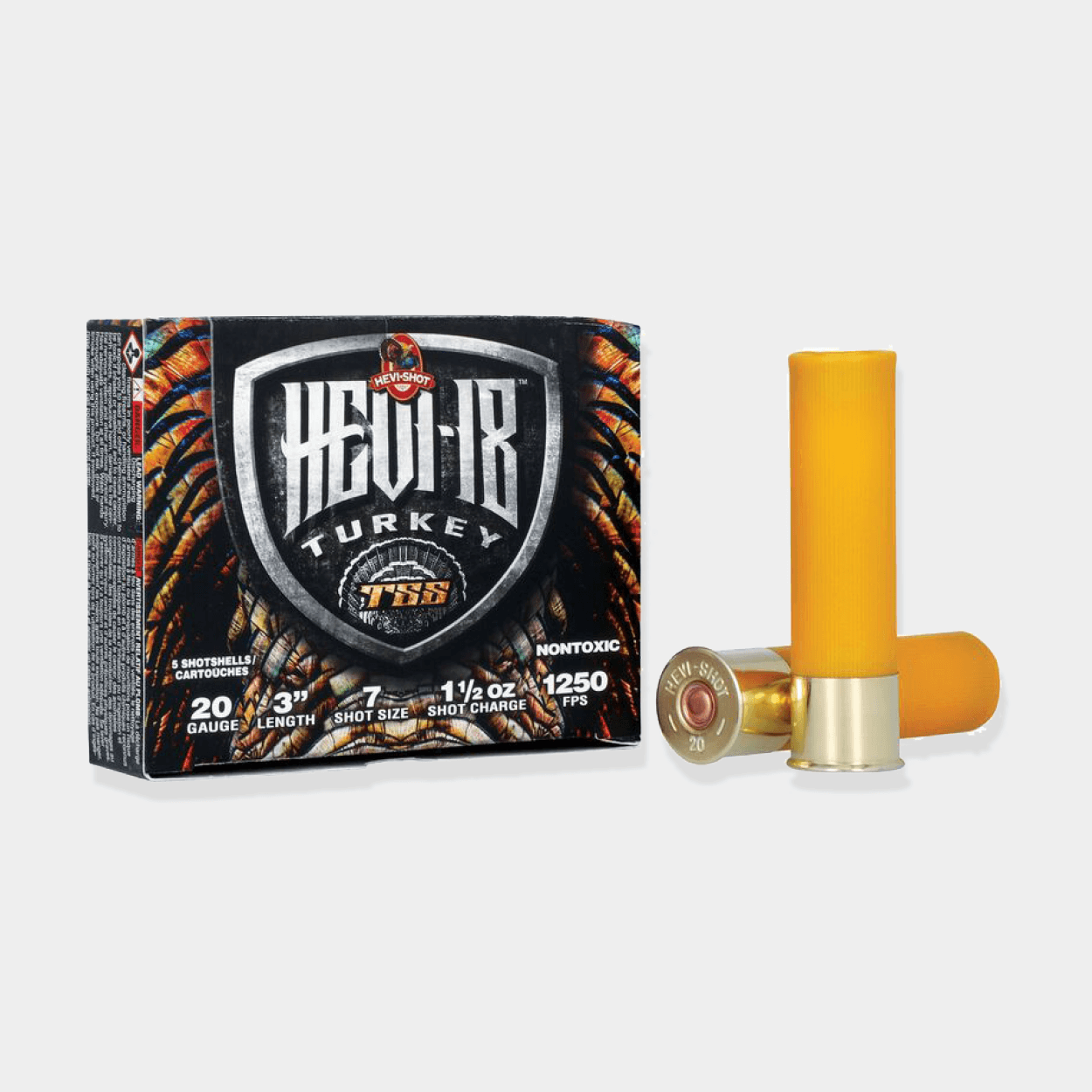 Cartouches Hevi-18 Turkey TSS Cal. 20 3 po - HEVI-SHOT - Dépôt Chasse ...